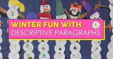 Winter Fun with Descriptive Paragraphs - Lucky Little Learners