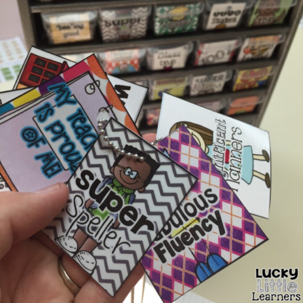 No More Treasure Box! Try Brag Tags for Behavior Management - Lucky ...