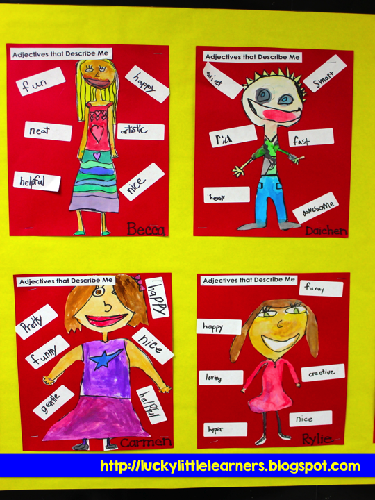 Adjectives, Adjectives, Adjectives! - Lucky Little Learners