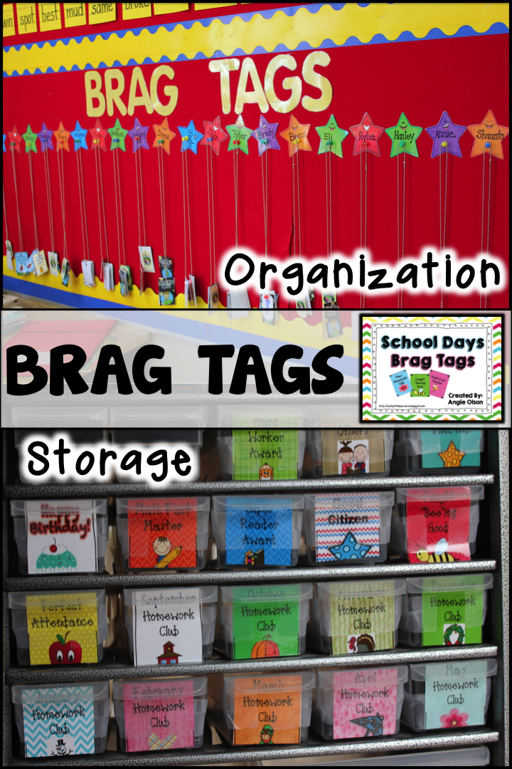 Brag Tags for Classroom Management - Lucky Little Learners