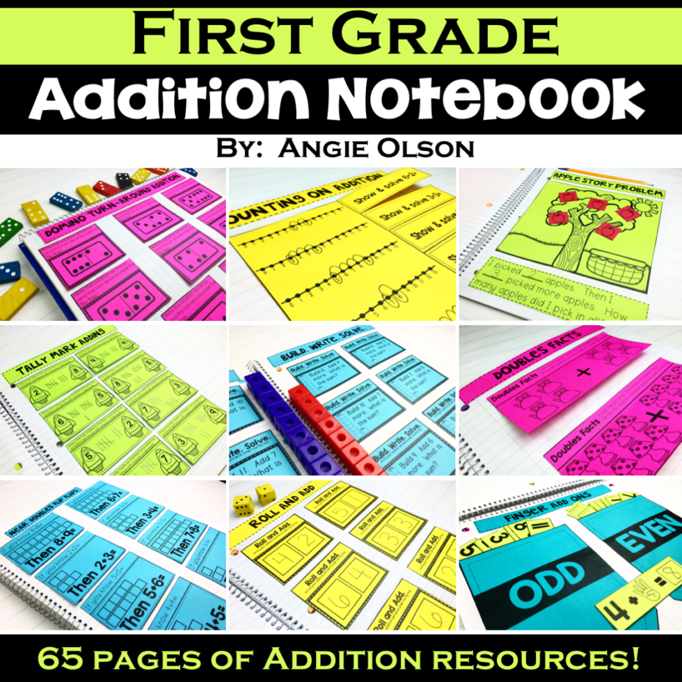 Addition Strategies for First Graders - Lucky Little Learners