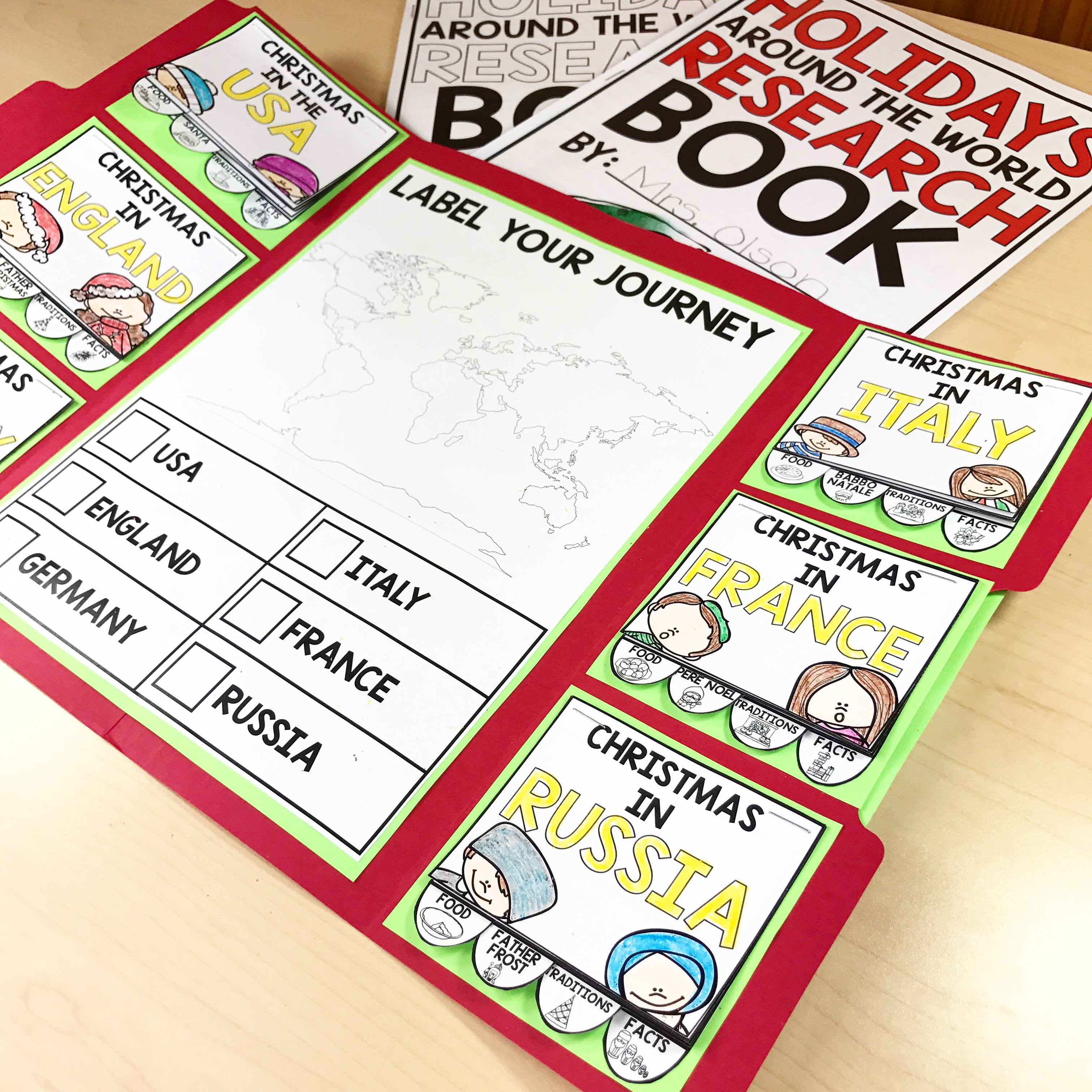 Holidays Around the World - Lucky Little Learners