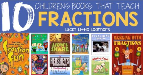 Children's Books That Teach Fractions - Lucky Little Learners