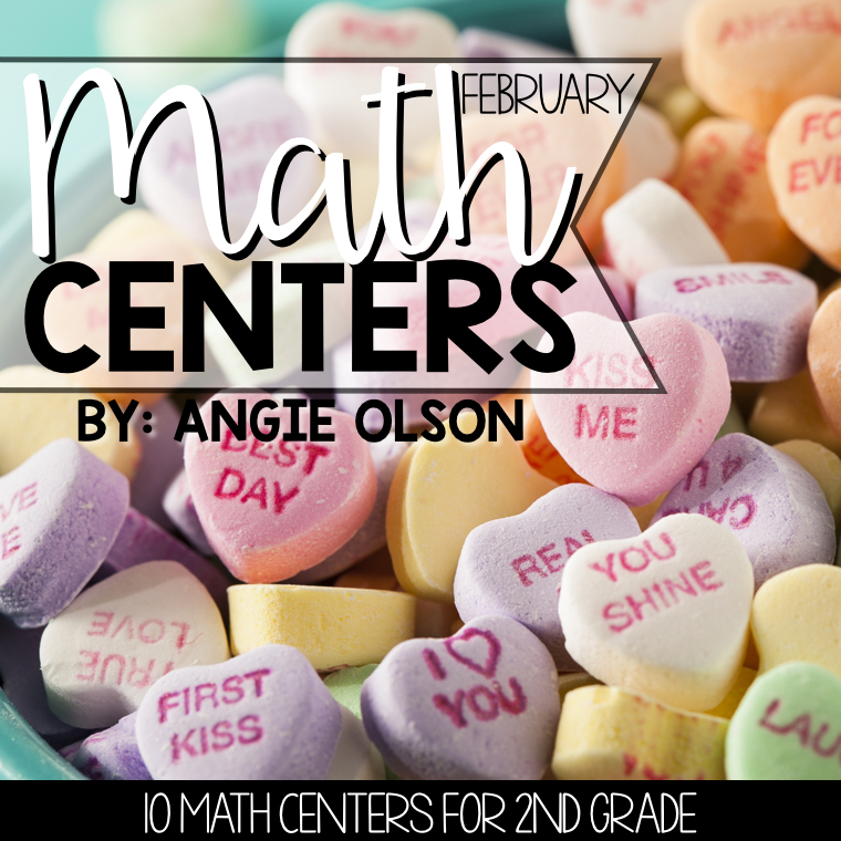 February Math Centers - Lucky Little Learners