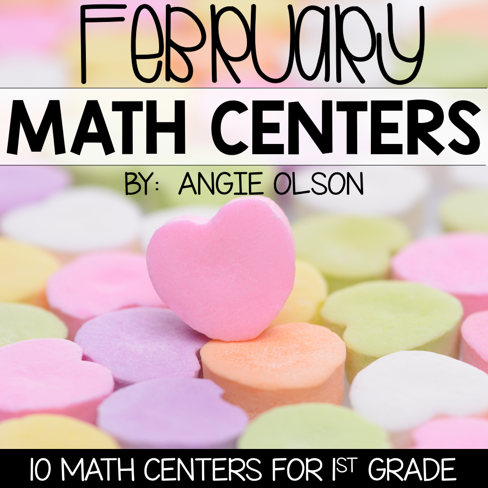 February Math Centers - Lucky Little Learners