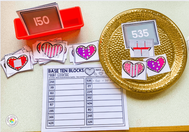 Play-Based February Math Centers - Lucky Little Learners