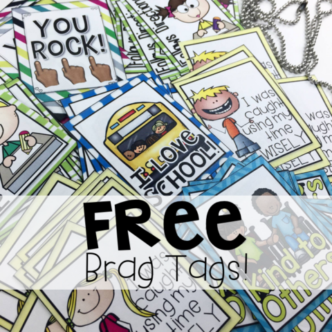 Brag Tag Supply Links - Lucky Little Learners
