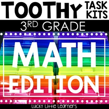 How to Prep Toothy Task Kits - Lucky Little Learners