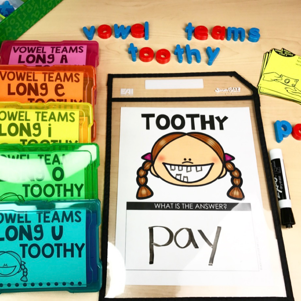 How to Prep Toothy Task Kits - Lucky Little Learners