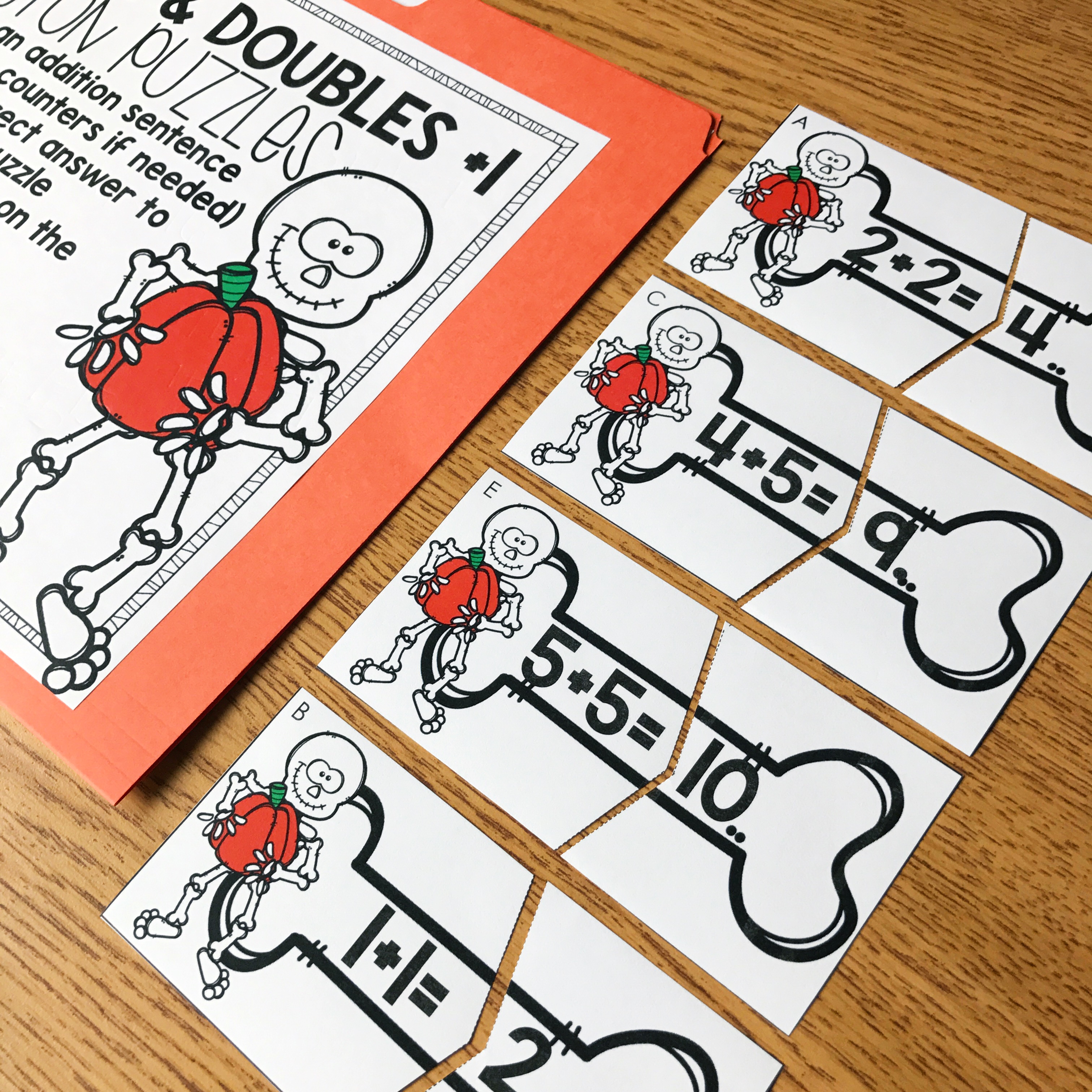 October Math Centers - Lucky Little Learners