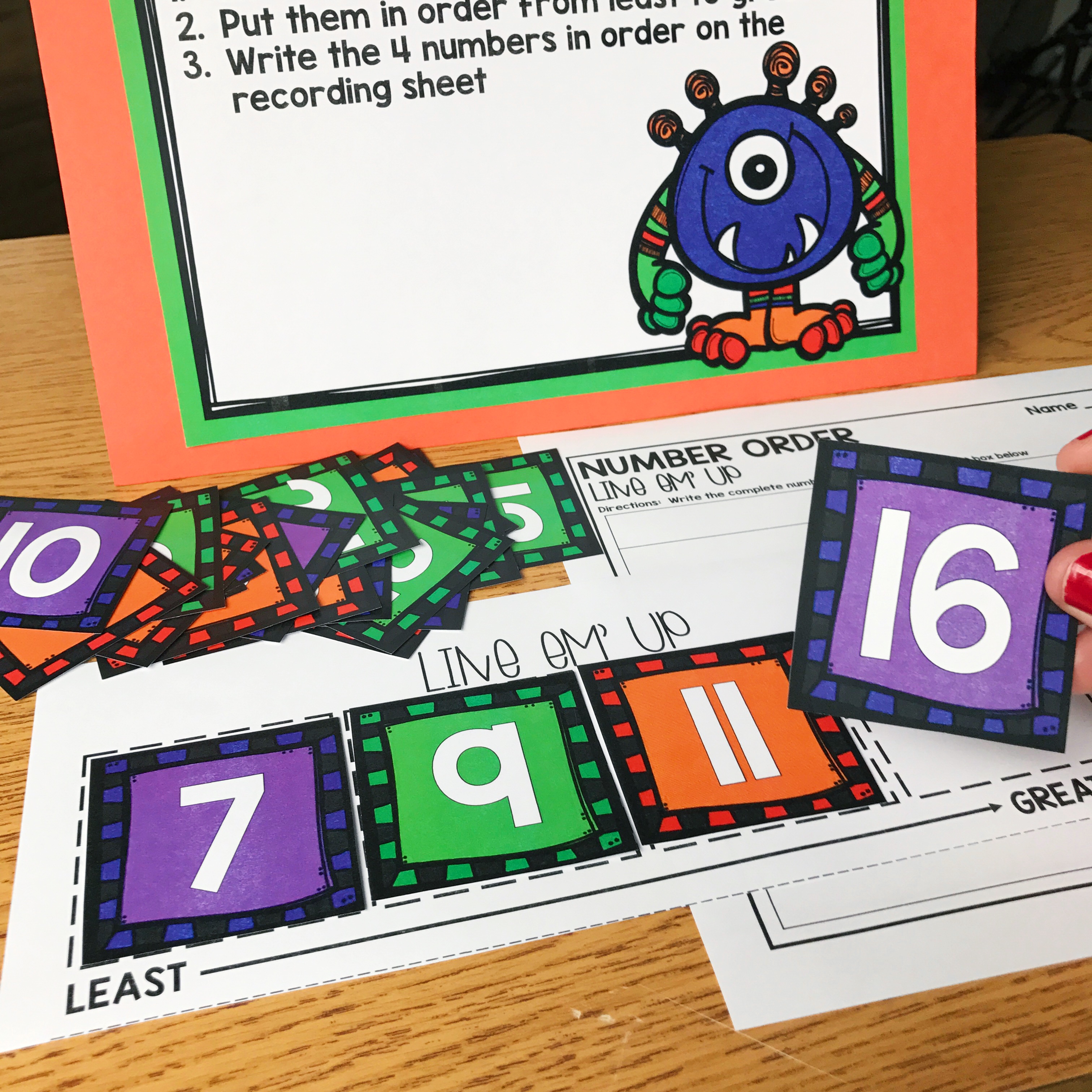 October Math Centers - Lucky Little Learners