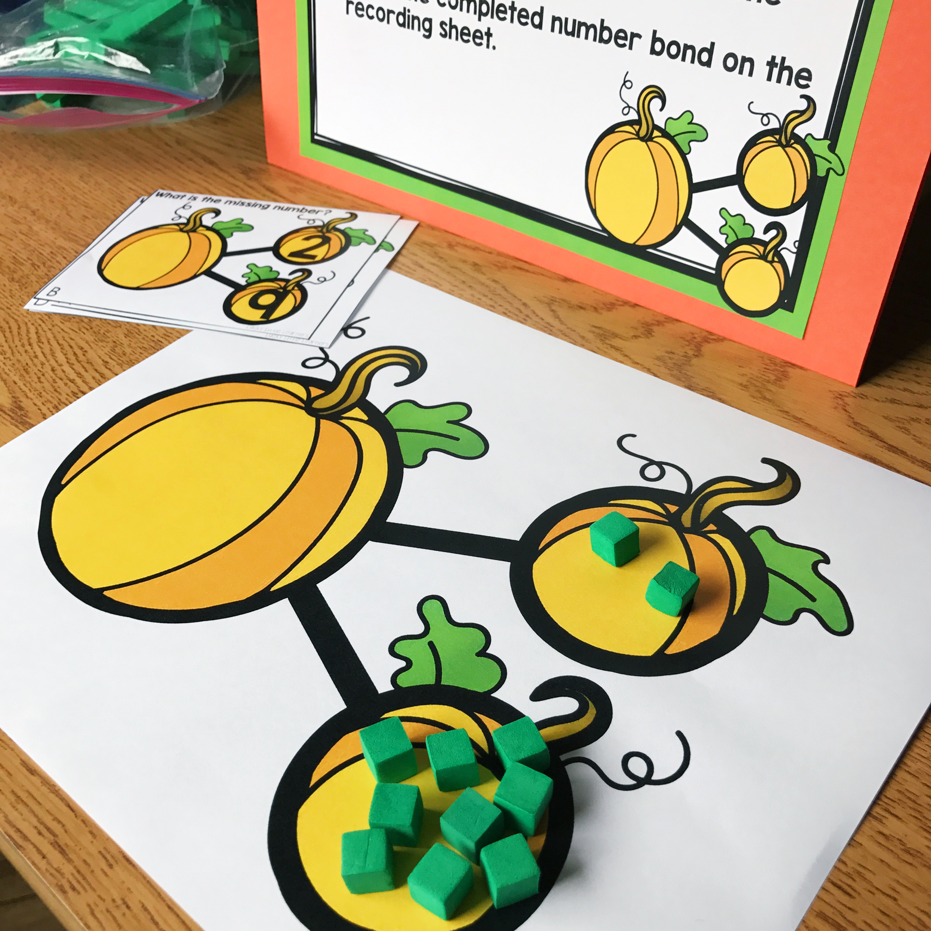 October Math Centers - Lucky Little Learners