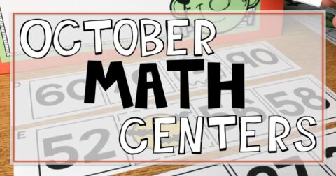 October Math Centers - Lucky Little Learners