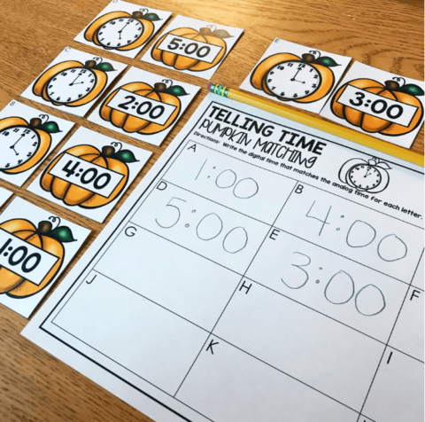 November Math Centers - Lucky Little Learners