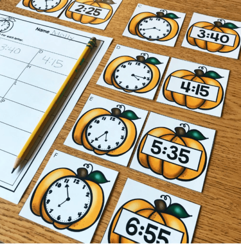 November Math Centers - Lucky Little Learners