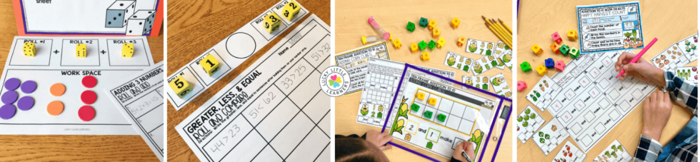 November Math Centers - Lucky Little Learners