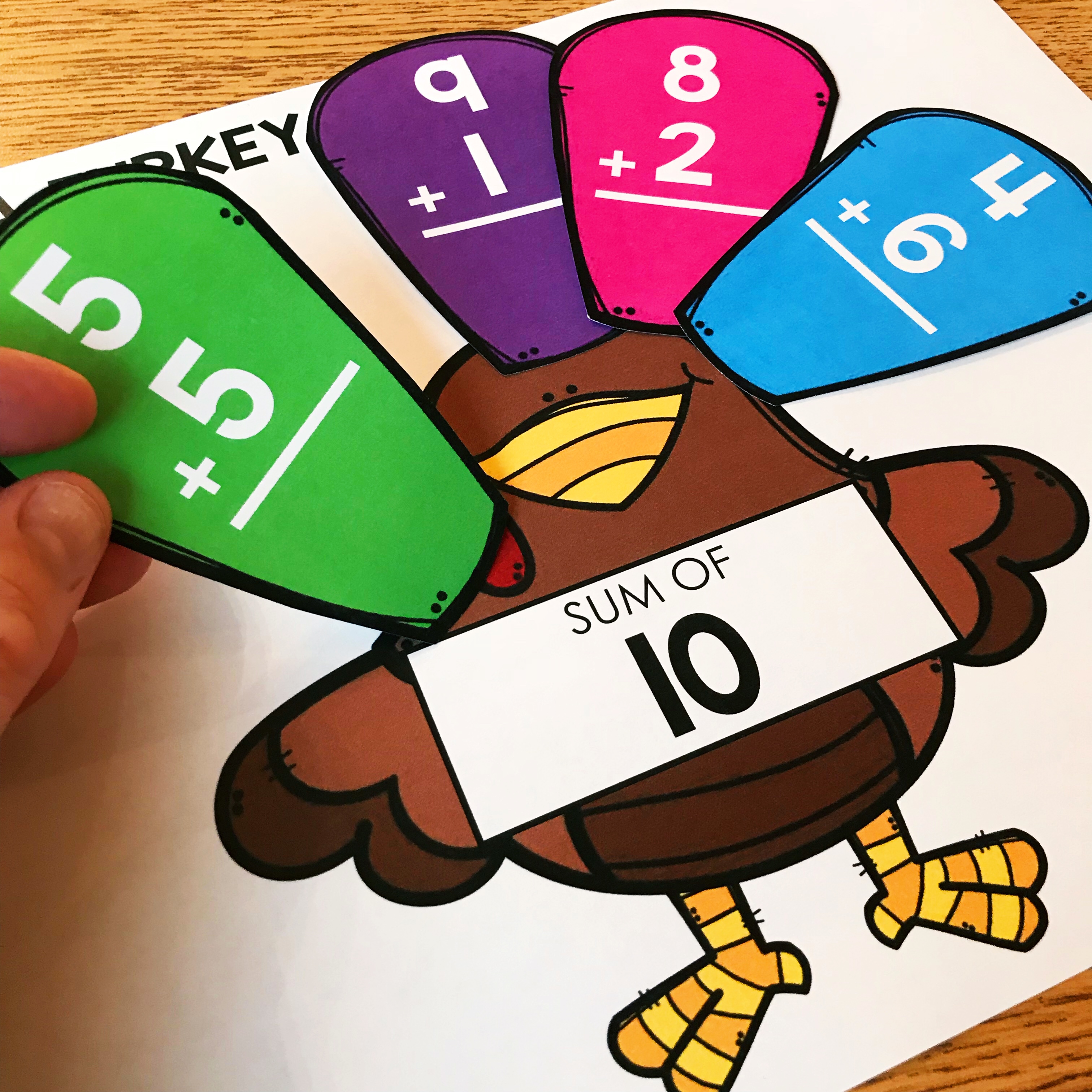 November Math Centers - Lucky Little Learners