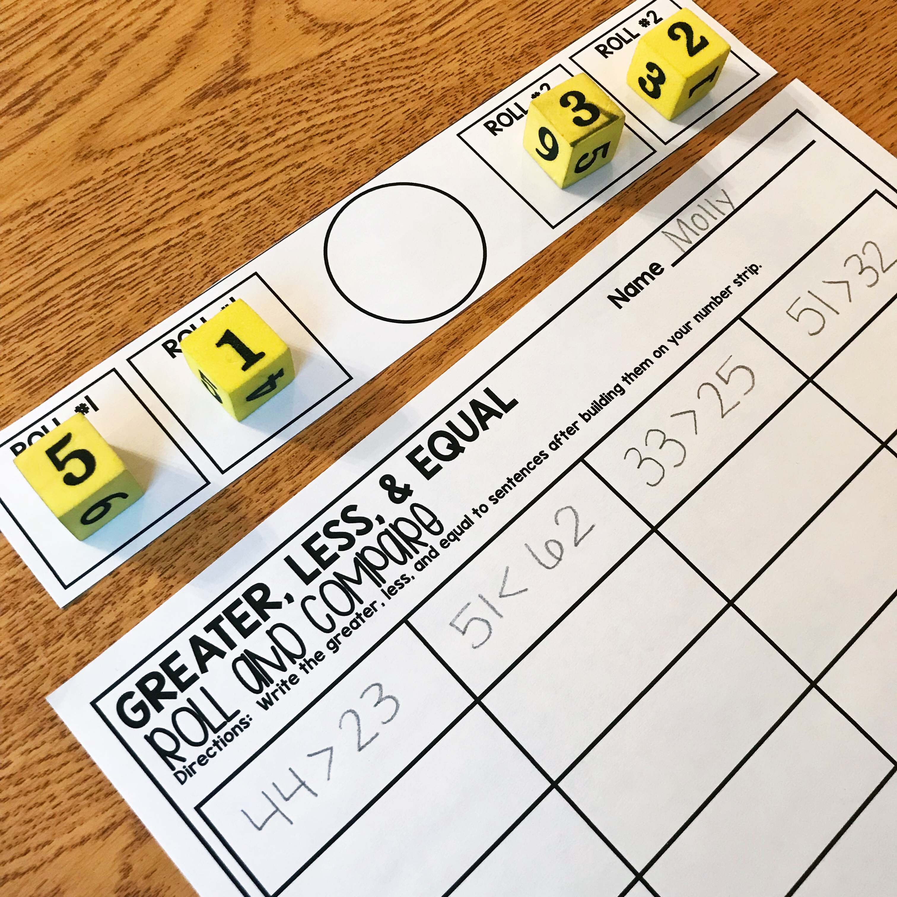 November Math Centers - Lucky Little Learners