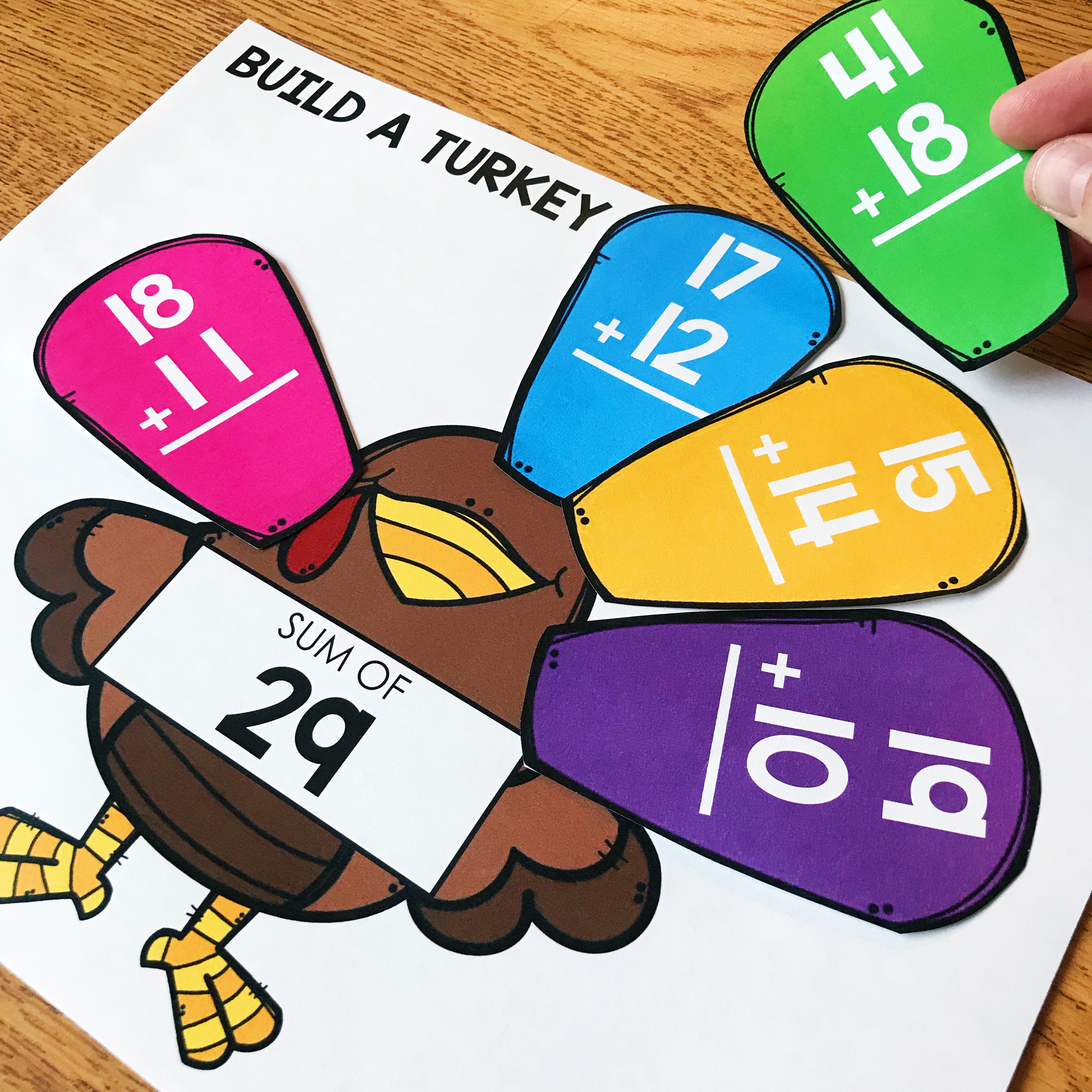 November Math Centers - Lucky Little Learners