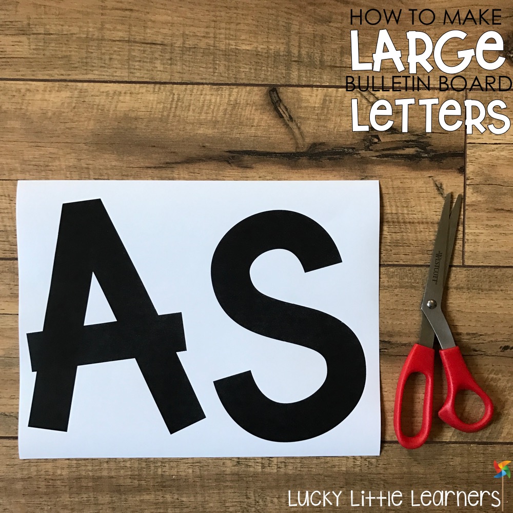 Lettering Template For Bulletin Boards Free Crayon Font Printable