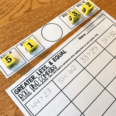 November Math Centers - Lucky Little Learners