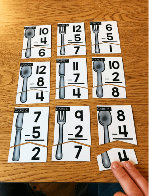 November Math Centers - Lucky Little Learners