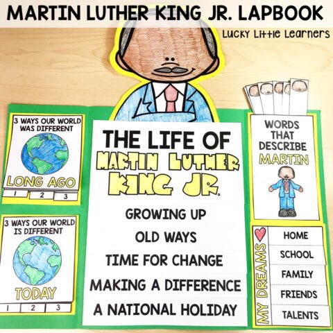 Martin Luther King Jr. Day Activities and Videos - Lucky Little Learners