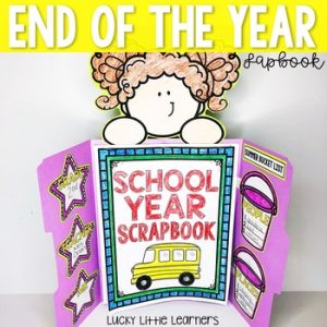 End of the Year Memory Book - Lucky Little Learners