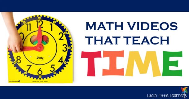 Videos that Teach Time - Lucky Little Learners