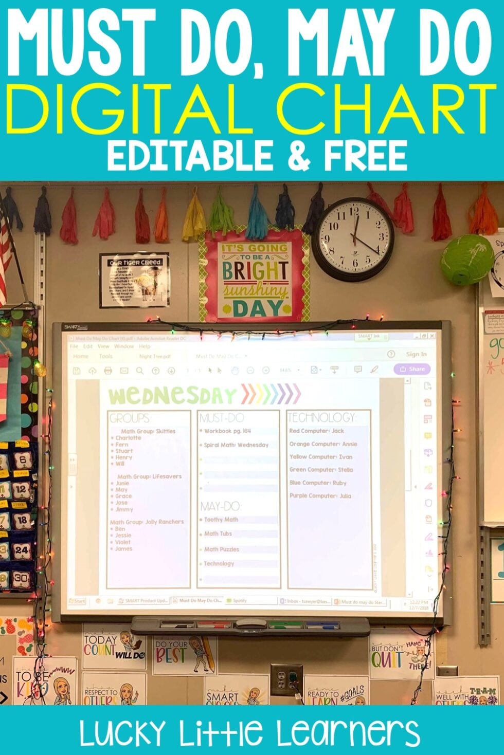 Must-Do, May-Do - Lucky Little Learners