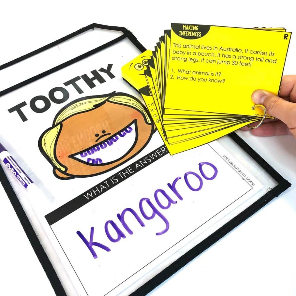 2nd Grade Reading Toothy - Lucky Little Learners