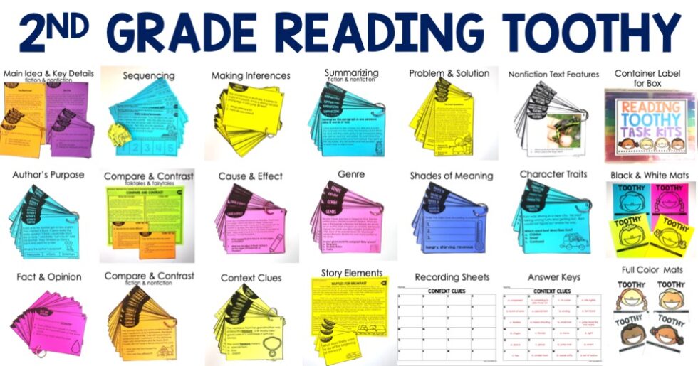 2nd Grade Reading Toothy - Lucky Little Learners