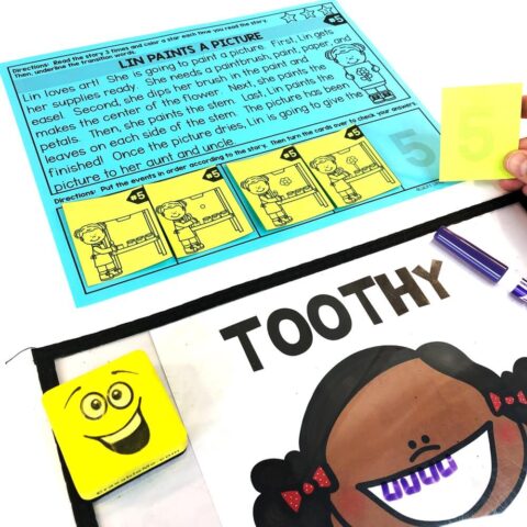 2nd Grade Reading Toothy - Lucky Little Learners
