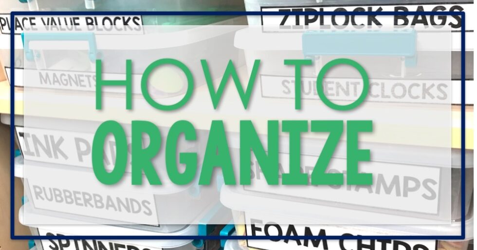 How to Organize Math Centers - Lucky Little Learners