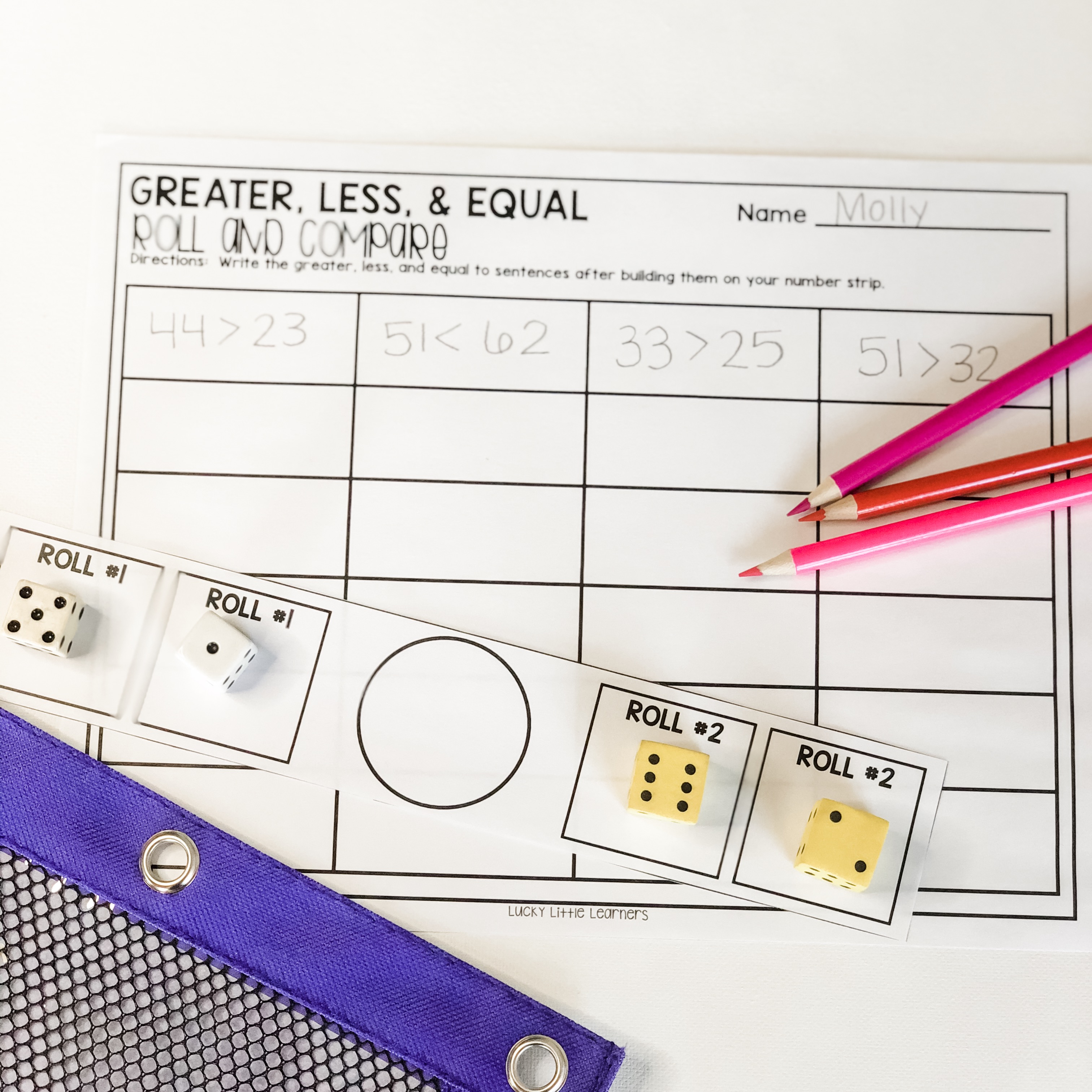 Fall Math Centers - Lucky Little Learners