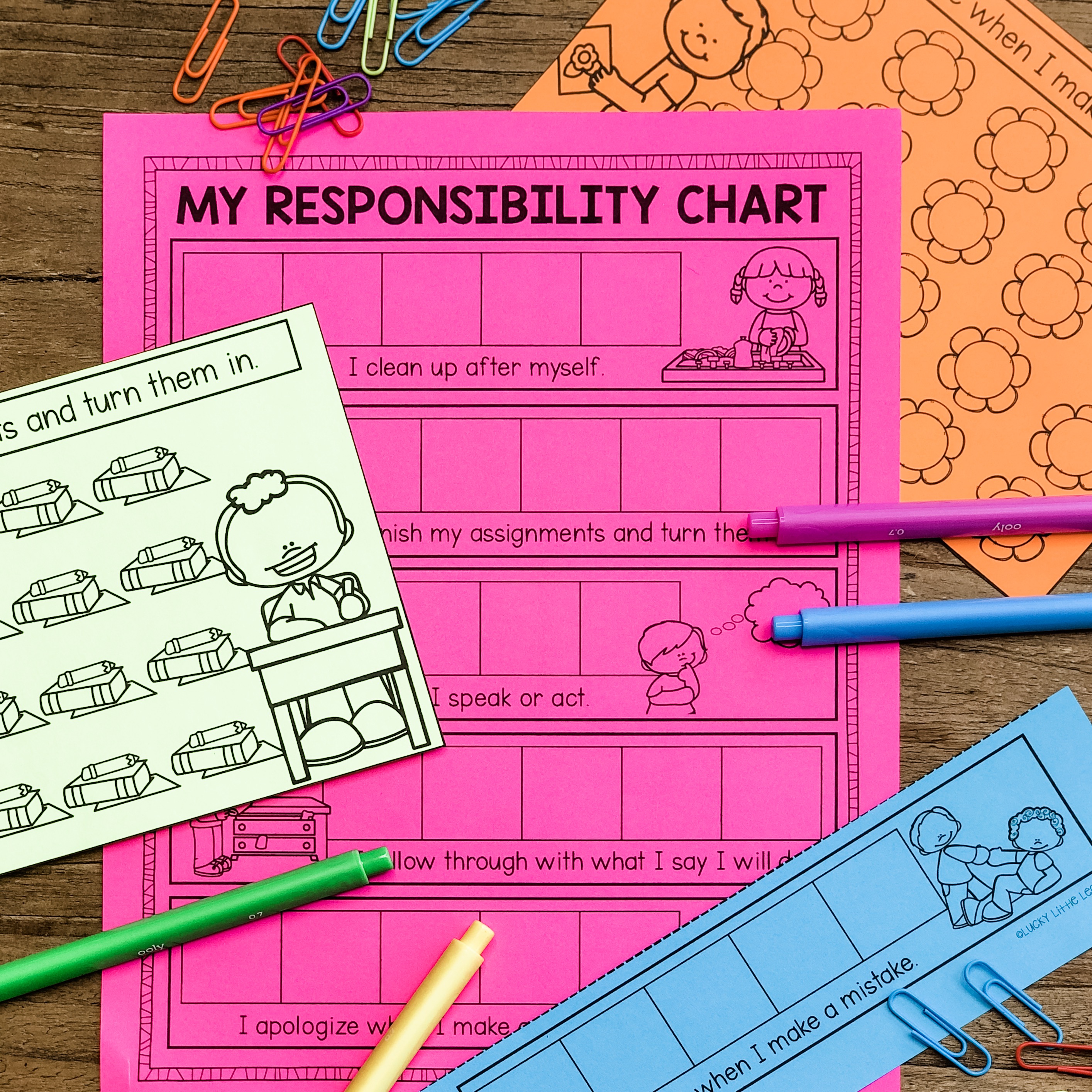 How to Teach Responsibility in the Classroom - Lucky Little Learners