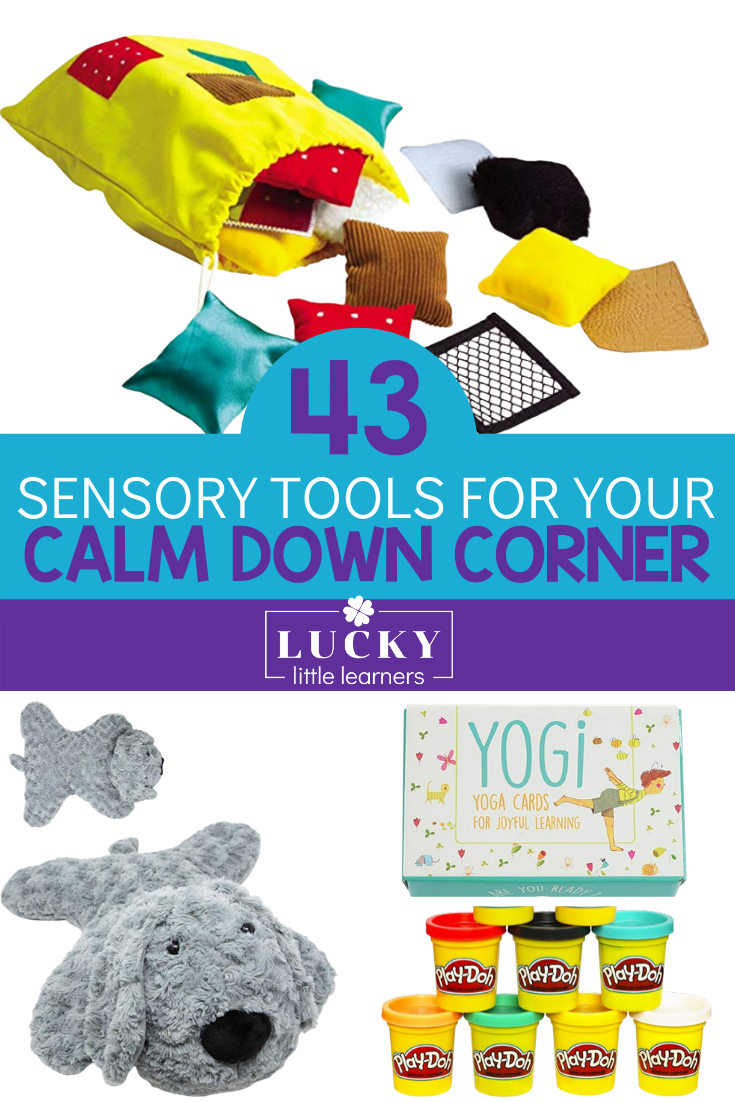 The Best Sensory Tools for Your Calm Down Corner - Lucky Little Learners