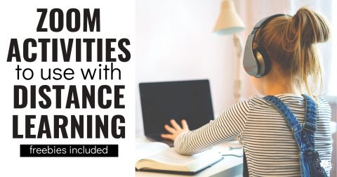 Zoom Activities to Use with Distance Learning - Lucky Little Learners