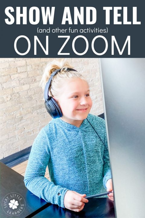 Zoom Activities to Use with Distance Learning - Lucky Little Learners