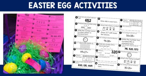 Easter Egg Hunt Activity - Lucky Little Learners
