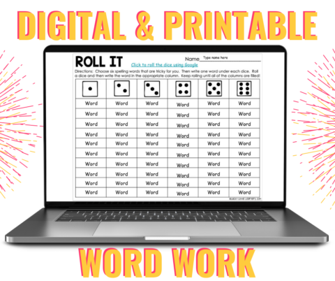 Spelling Activities for Remote Learning - Lucky Little Learners