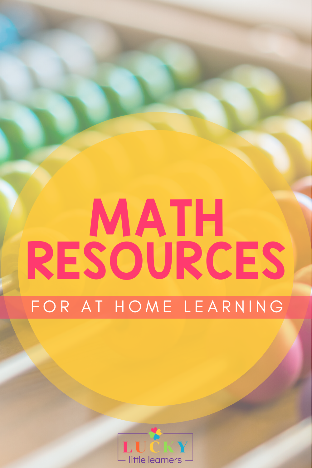 Math Resources for At-Home Learning - Lucky Little Learners
