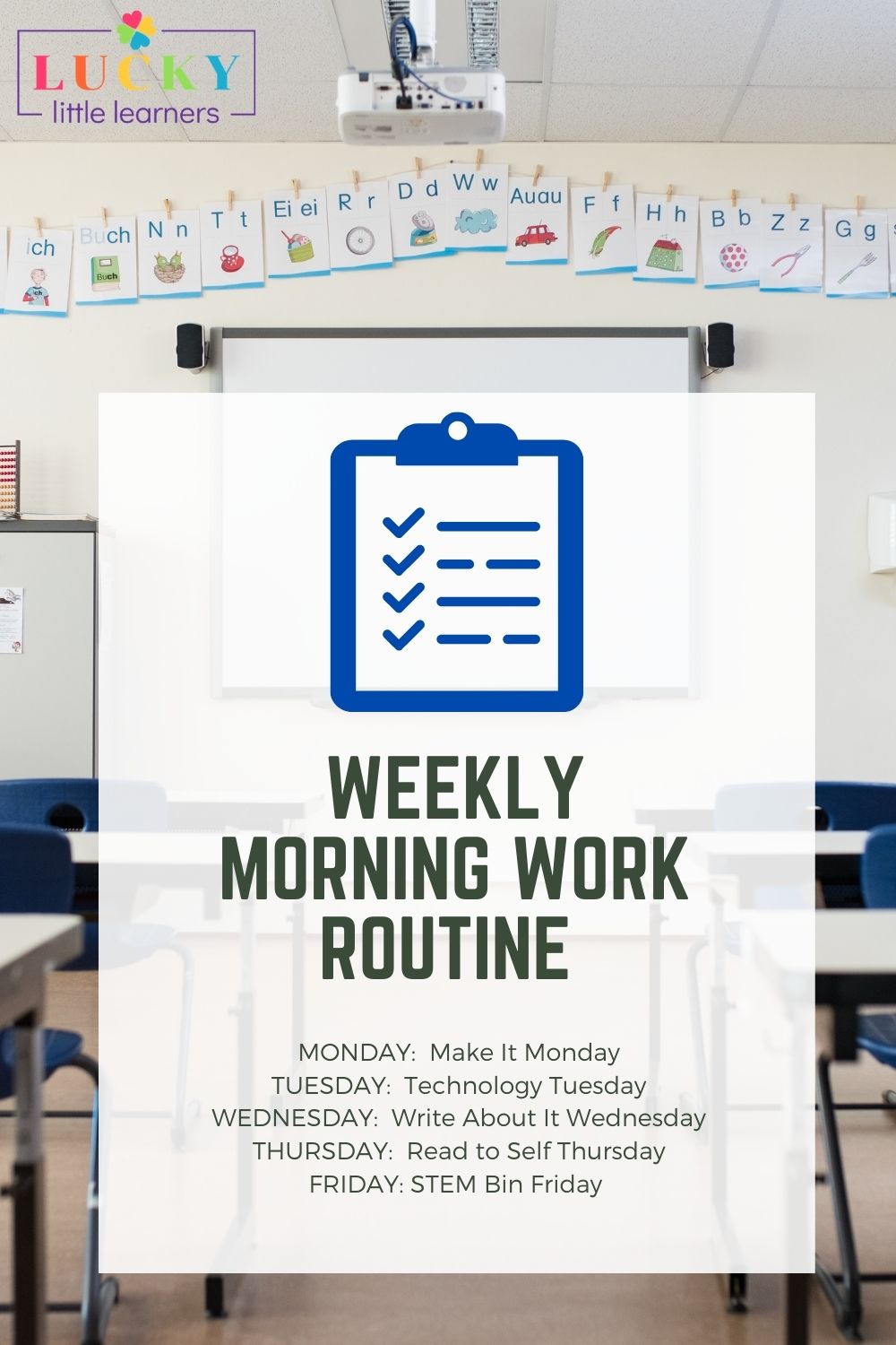 Classroom Morning Routines and Ideas to Calm the Chaos - Lucky Little ...