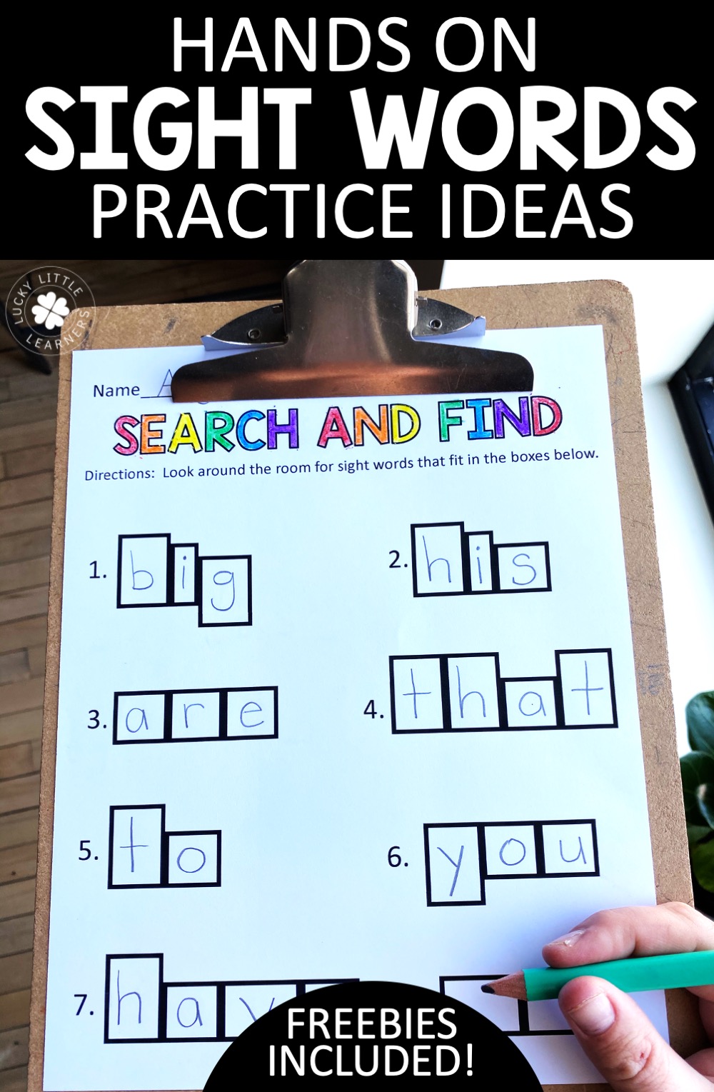 15 New and FUN Ways to Practice Sight Words - Lucky Little Learners