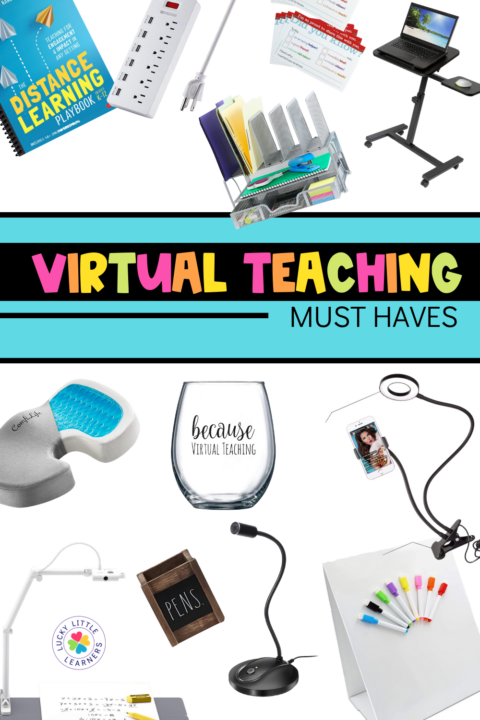 Virtual Teaching Must Haves - Lucky Little Learners