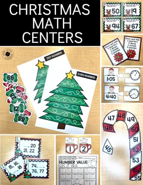 Christmas in the Classroom: Ideas for Literacy and Math - Lucky Little ...