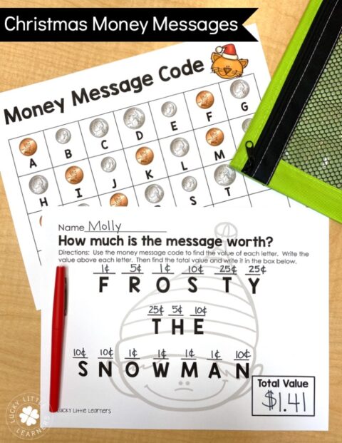 Christmas in the Classroom: Ideas for Literacy and Math - Lucky Little ...