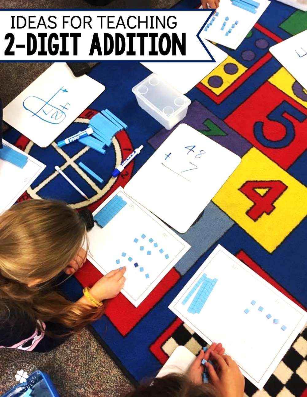 Activities for Practicing Two-Digit Addition - Lucky Little Learners
