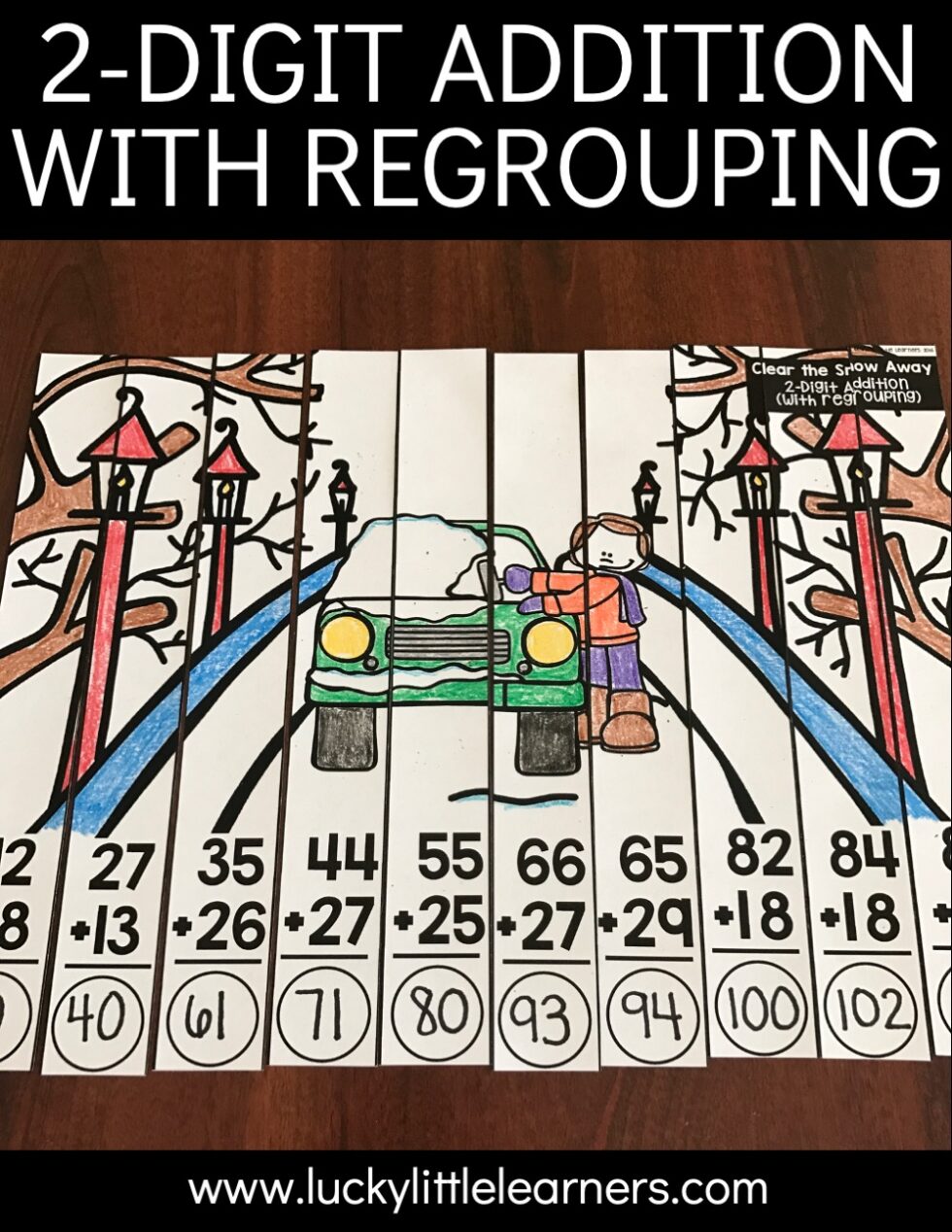 Activities for Practicing Two-Digit Addition - Lucky Little Learners