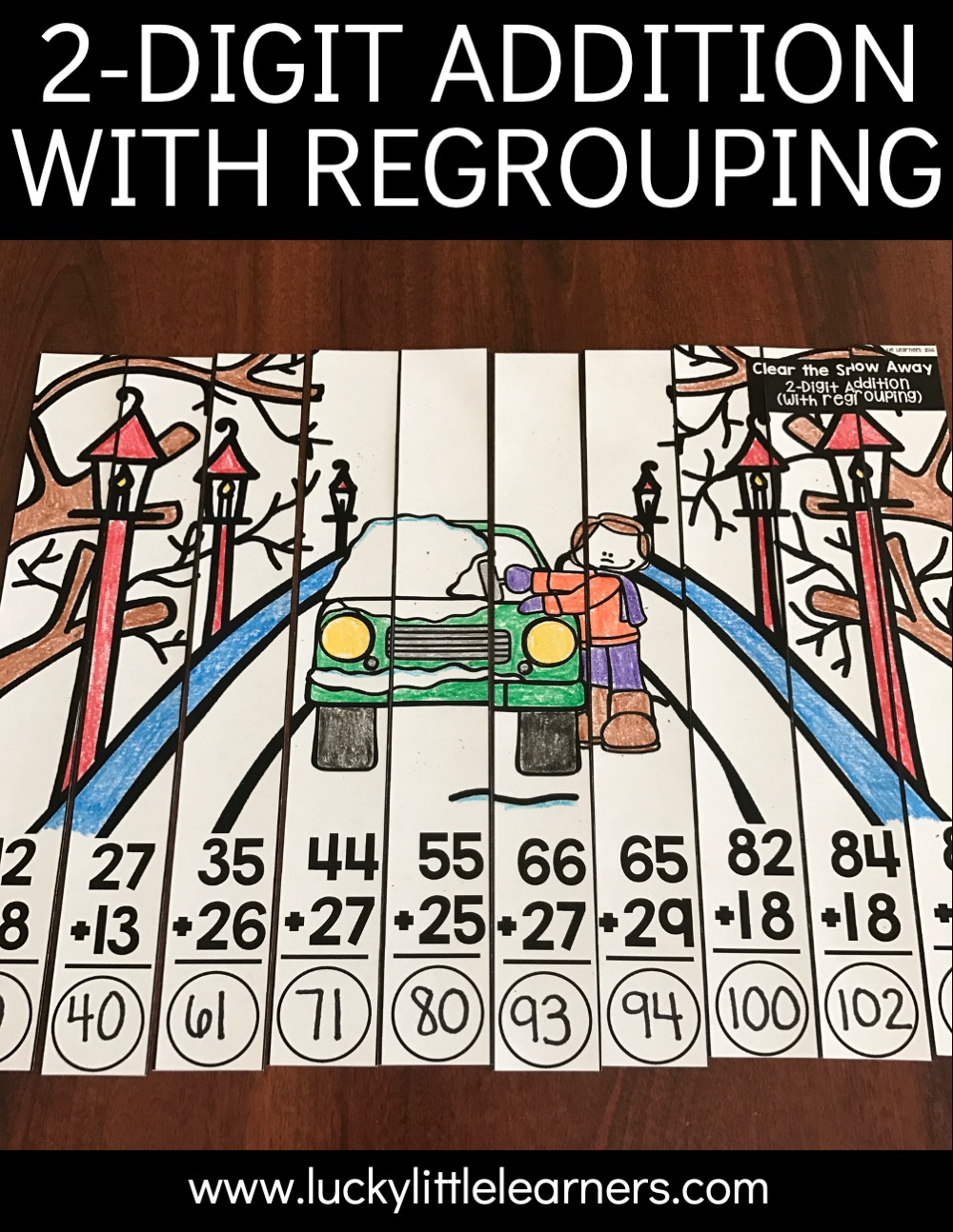 Activities for Practicing Two-Digit Addition - Lucky Little Learners